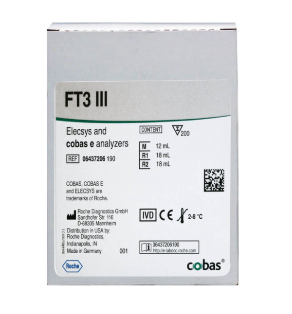 Roche E411 E601 9005803190 FT3 Elecsys cobas e 200