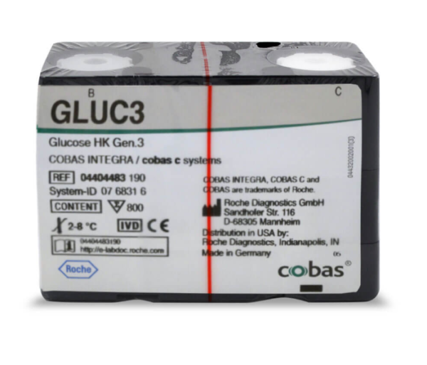 4404483190 GLUC HK Gen.3, 800Tests, cobas c, Int.