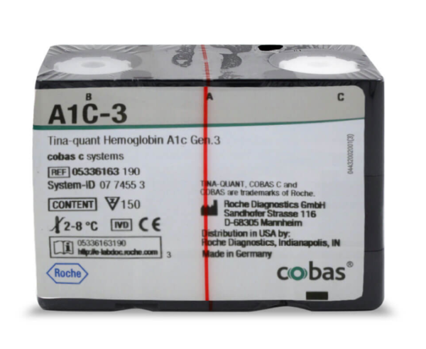 5336163190 HbA1c TQ Gen.3, 150Tests,Roche Cobas C Integra 400