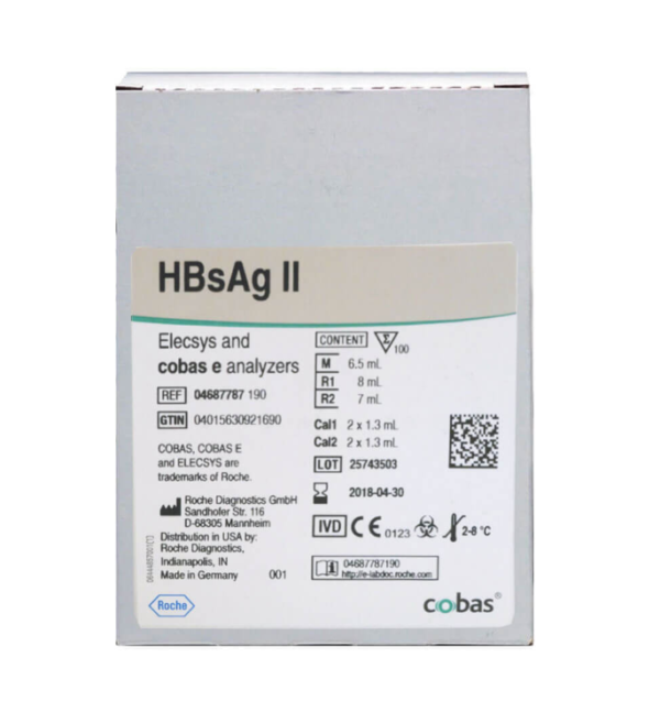8814856190 HBsAg G2 Elecsys Roche E411 100tests V2